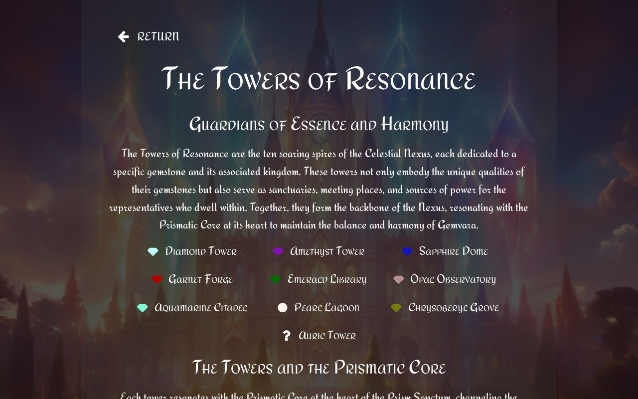 Towers of Resonance